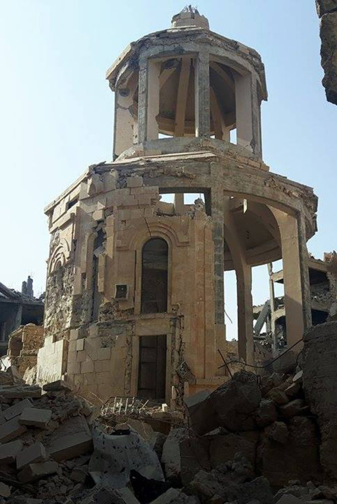 First photos of Armenian Genocide Memorial Church in Der Zor after the ...