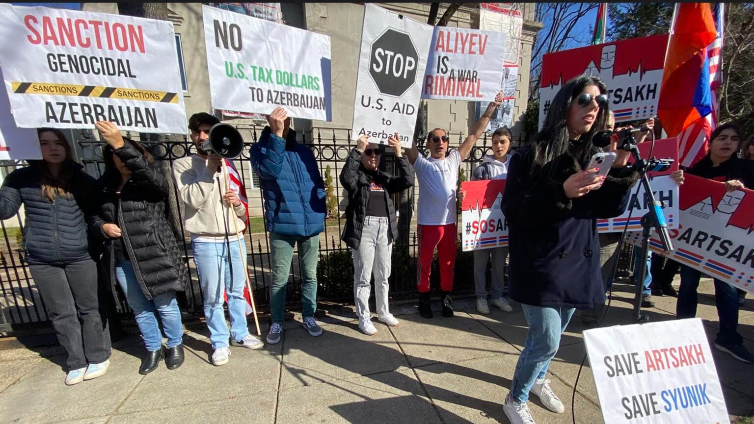 AYF Holds Washington DC Protest Commemorating Anti-Armenian Pogroms in ...