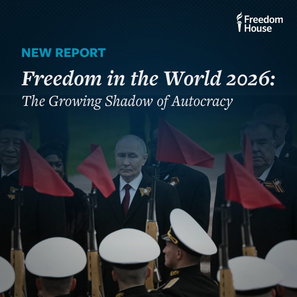 Armenia categorized as “Partly Free” in Freedom House 2026 Global Report